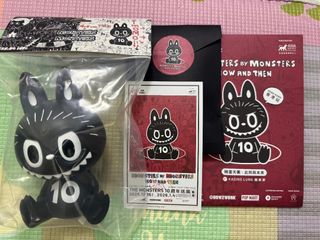 Labubu Mini Zimomo HSBC 限定 Figure + 盲包 盲粒 鎖匙扣 + 明信片 + 入場券 Monsters by ...