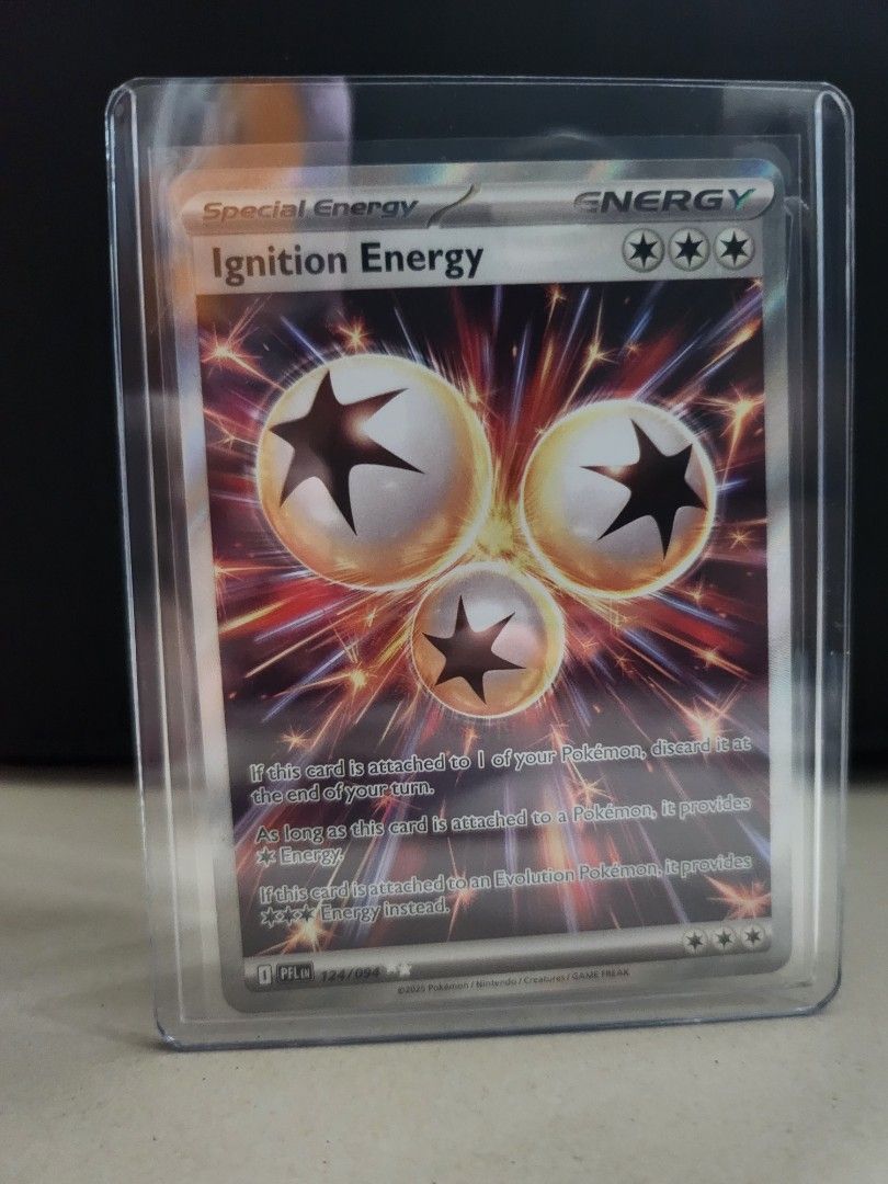Ignition Energy Pokemon Card (Phantasmal Flames), Hobbies & Toys, Toys ...