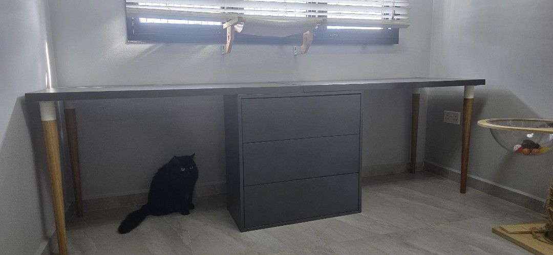 Ikea Drawers 3-tier rare grey, Furniture & Home Living, Furniture ...