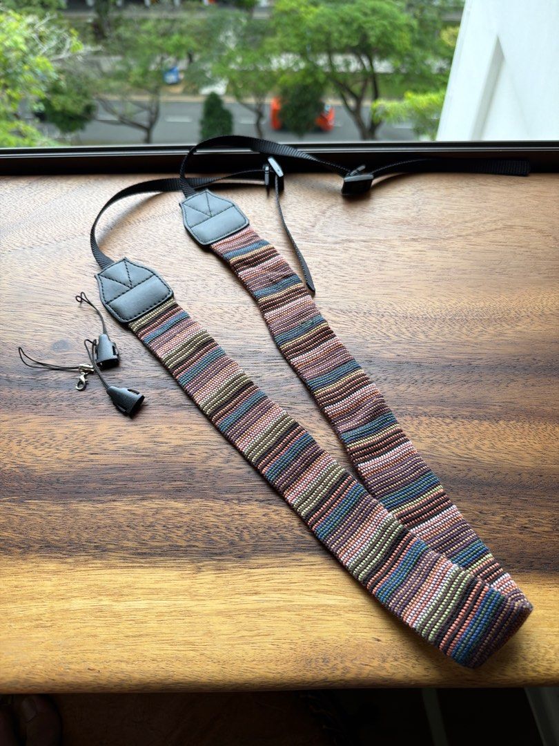 Indie Hippie Woven Mirrorless Camera Strap - Psychedelic, Photography ...