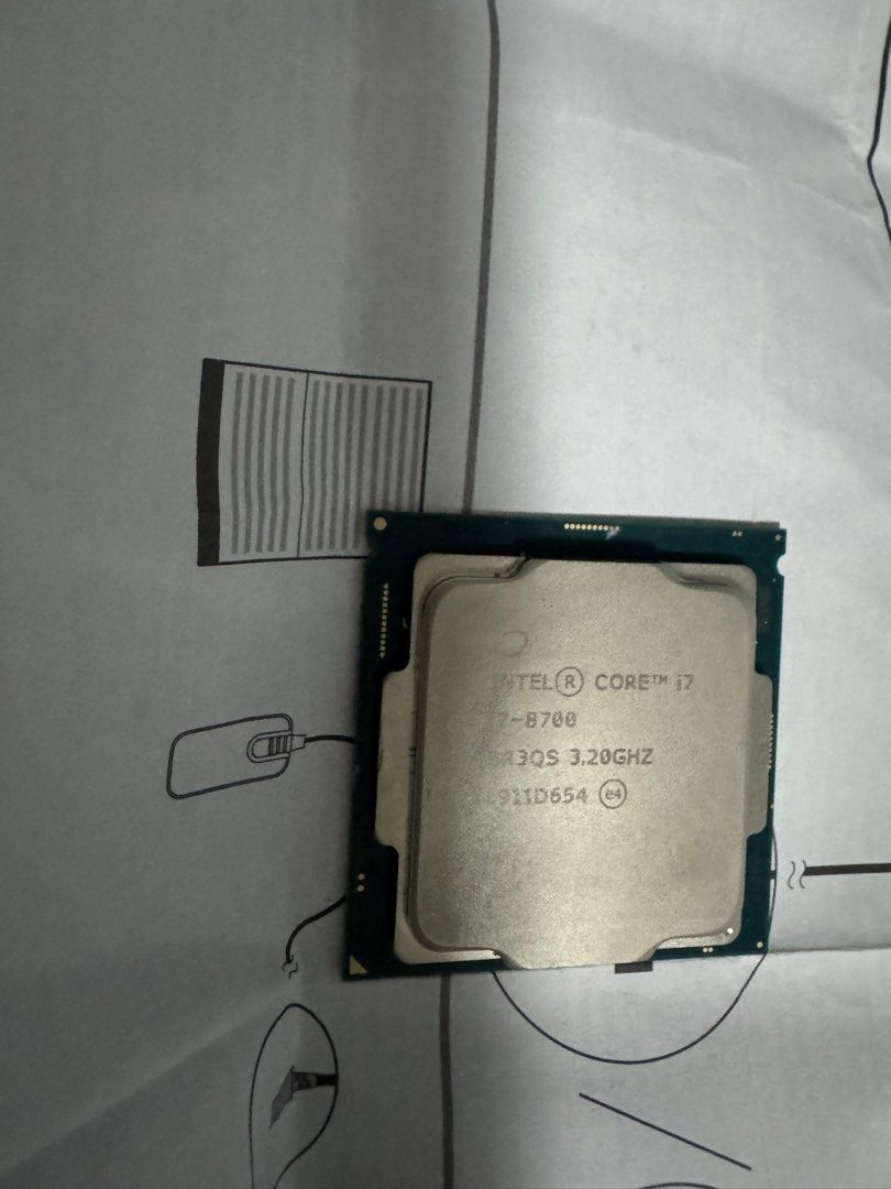 Intel Core i7-8700 CPU, Computers & Tech, Parts & Accessories, Computer ...