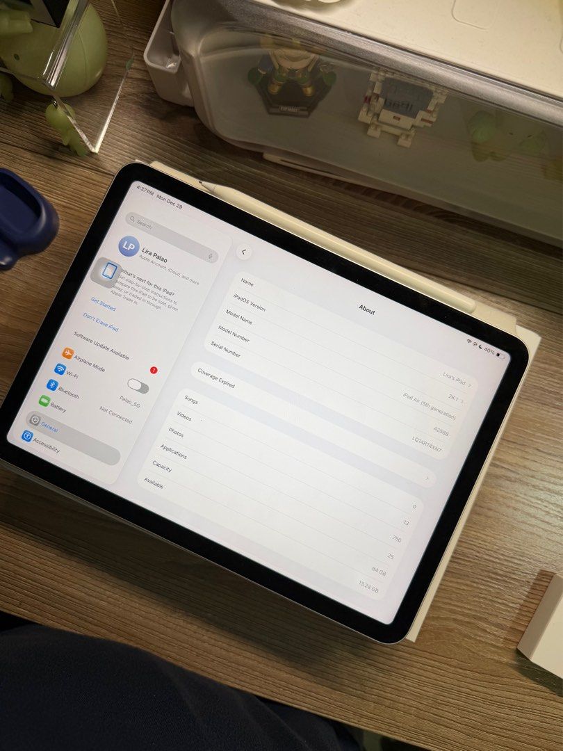 Ipad Air 5th Gen M1 with Gen 2 Apple Pencil 64 GB (starlight ...