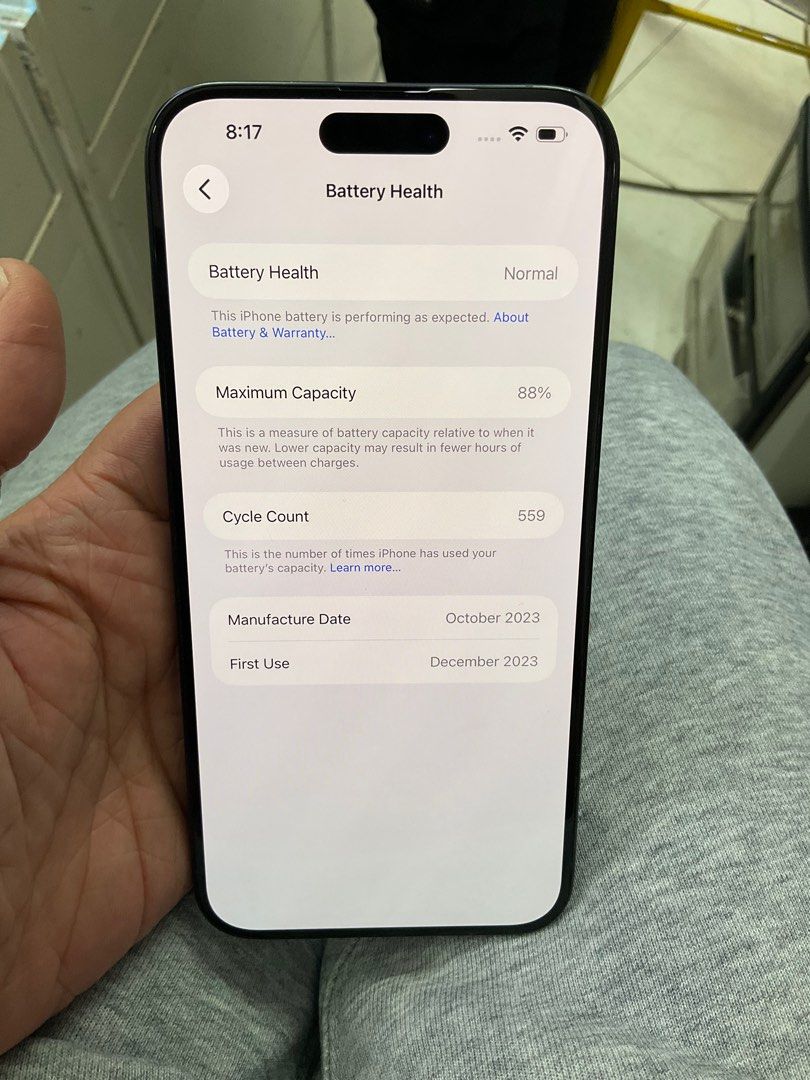 iPhone 15 Pro Max Blue Titanium 256GB, Mobile Phones & Gadgets, Mobile ...