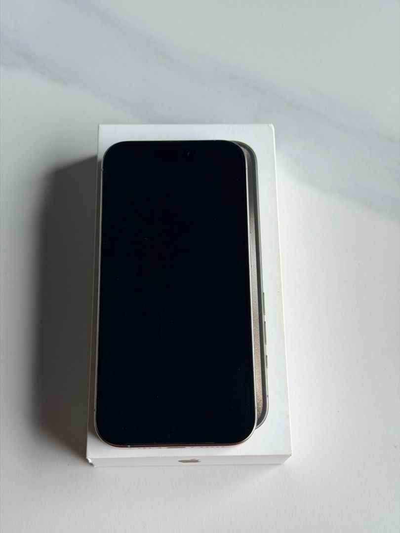 iPhone 15 Pro Natural Titanium 512GB, Mobile Phones & Gadgets, Mobile ...