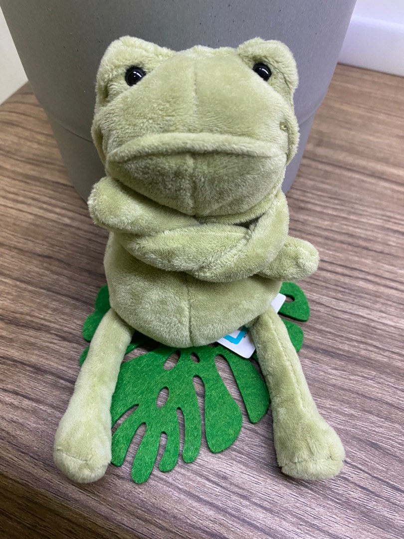 Jellycat Little Fergus Frog Plush Toy, Hobbies & Toys, Toys & Games on ...