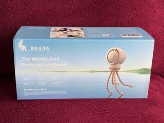 JisuLife Stroller Fan Life 2 Leafless Anti-pinch Shaking Head Air ...