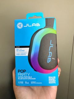 JLab Pop Party Ultra-Portable Bluetooth Speaker, Audio, Soundbars ...