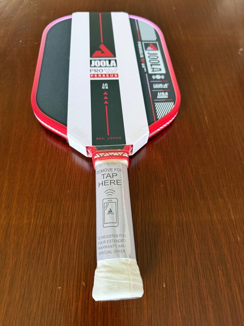 JOOLA Ben Johns Perseus Pro IV 16mm Pickleball Paddle, Sports Equipment ...