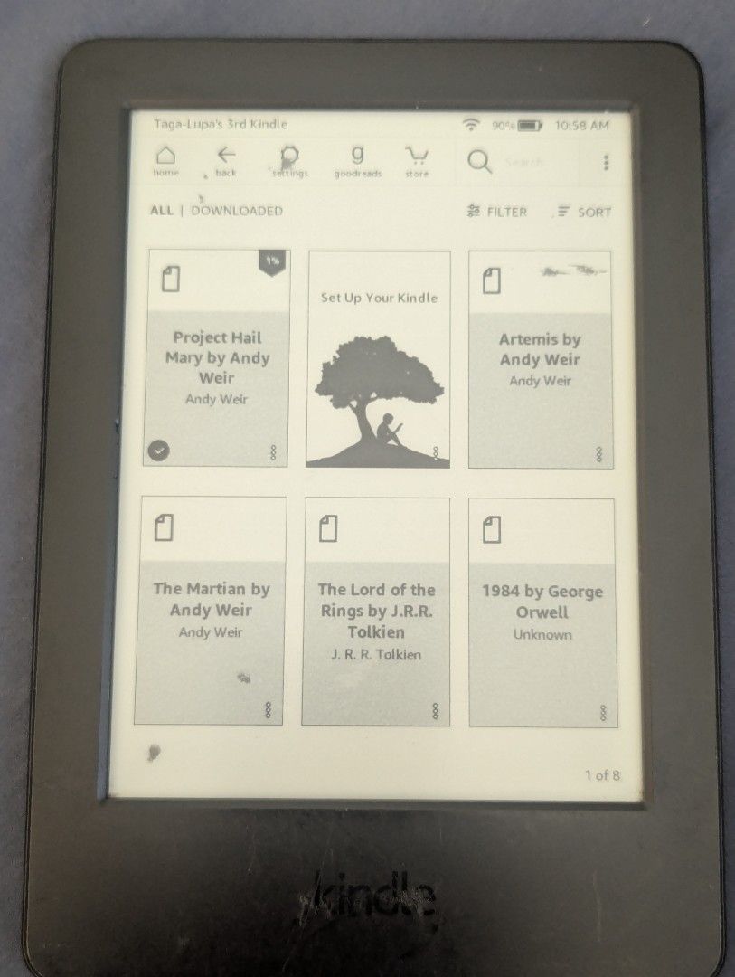 Kindle Basic 4 (7th gen) no ads with issues, Mobile Phones & Gadgets, E ...