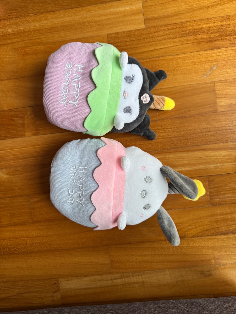 Kuromi & Pochacco Birthday Plushies, Hobbies & Toys, Toys & Games on ...