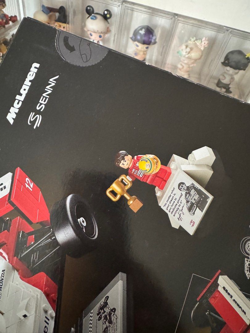 Lego Icons McLaren MP4/4 & Ayrton Senna, Hobbies & Toys, Toys & Games ...