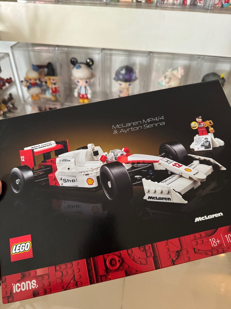 Lego Icons McLaren MP4/4 & Ayrton Senna, Hobbies & Toys, Toys & Games ...