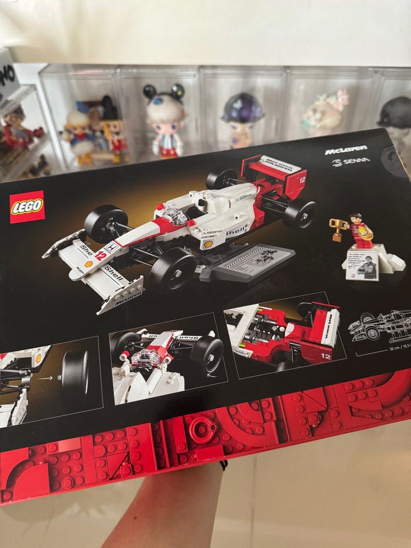 Lego Icons McLaren MP4/4 & Ayrton Senna, Hobbies & Toys, Toys & Games ...