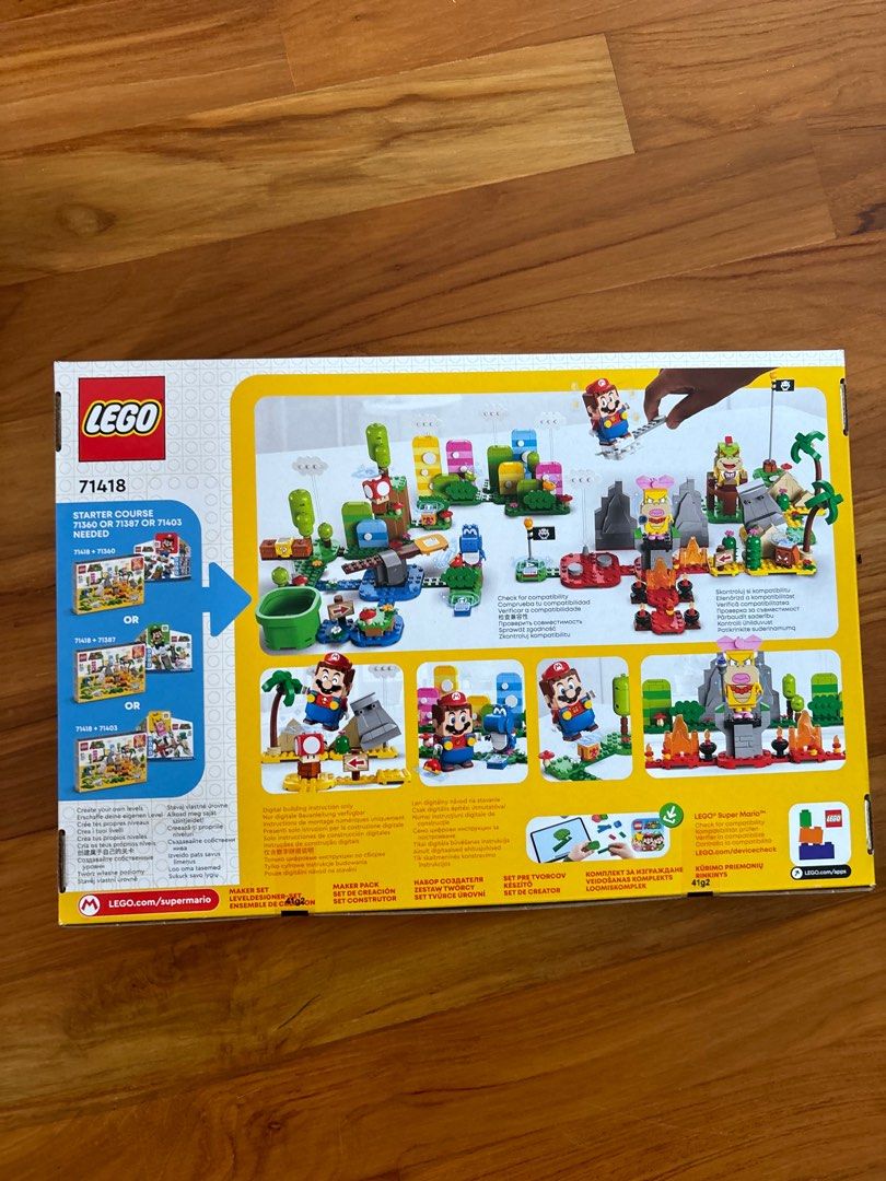 LEGO Super Mario 71418 Creativity Toolbox, Hobbies & Toys, Toys & Games ...