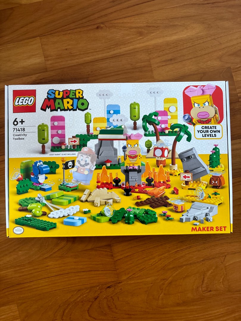 LEGO Super Mario 71418 Creativity Toolbox, Hobbies & Toys, Toys & Games ...