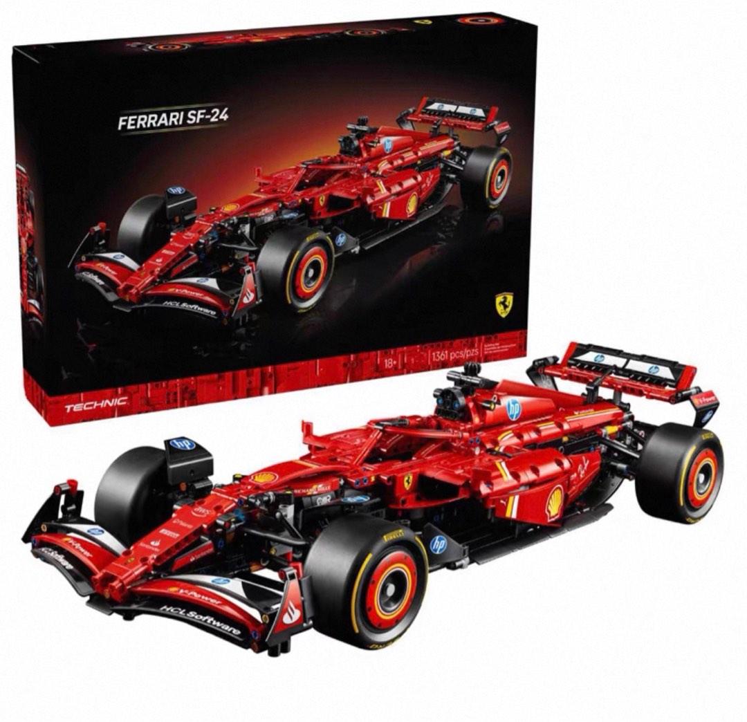LEGO Technic Ferrari F1 Race car full set, Hobbies & Toys, Toys & Games ...