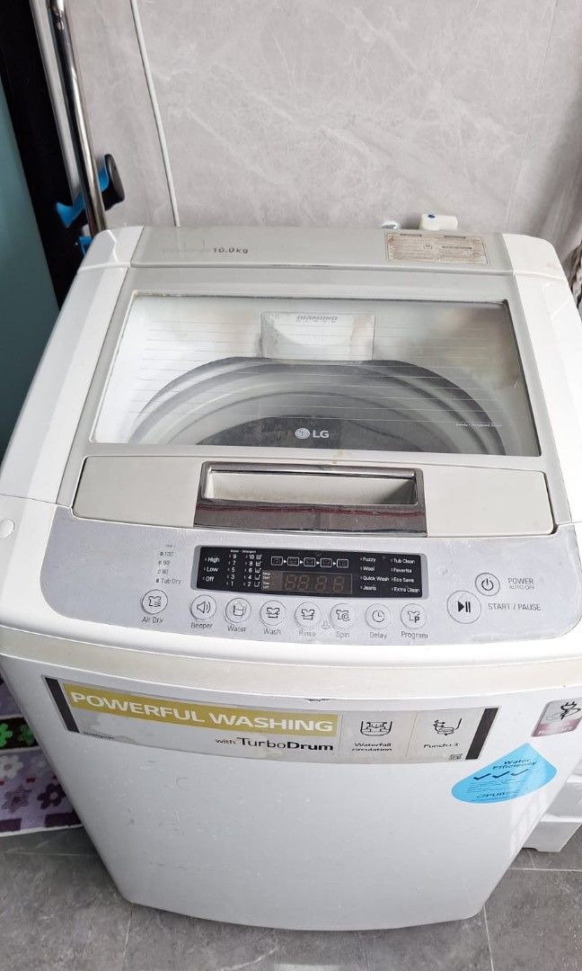 LG 10kg Washing Machine, TV & Home Appliances, Washing Machines and ...