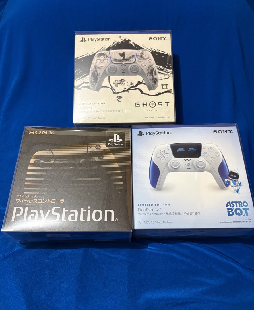 Limited Edition PS5 Dualsense Bundle, Video Gaming, Gaming Accessories ...