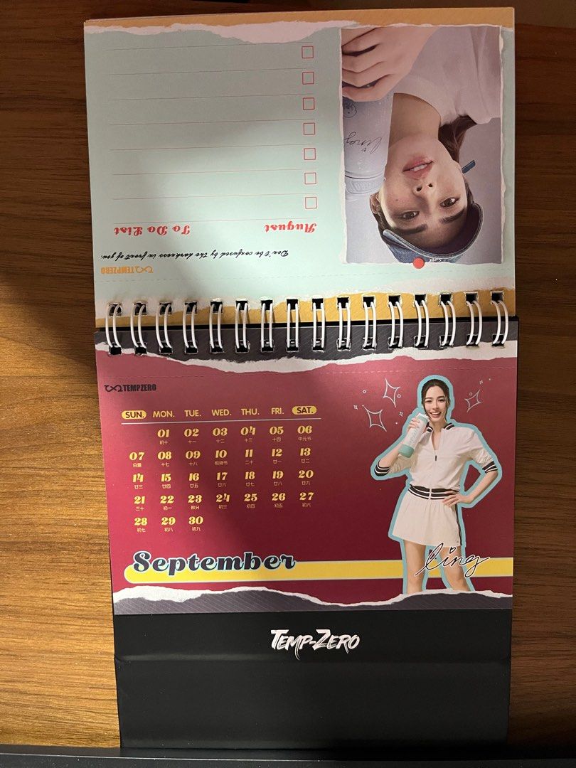 Lingling Kwong Temp-Zero 2025 Calendar, Hobbies & Toys, Stationery ...