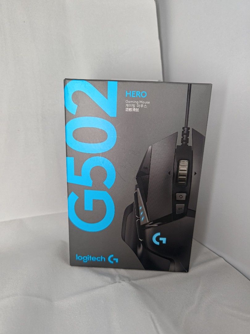 Logitech G 羅技 G502 Hero 高效能電競滑鼠, 電腦及科技產品, 電腦周邊產品, 電腦滑鼠及相關產品在旋轉拍賣