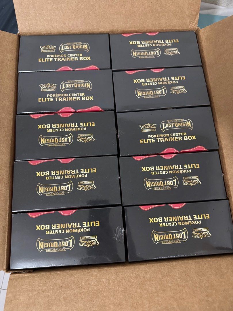 Lost origin pokemon Center elite trainer box pc Etb, Hobbies & Toys ...