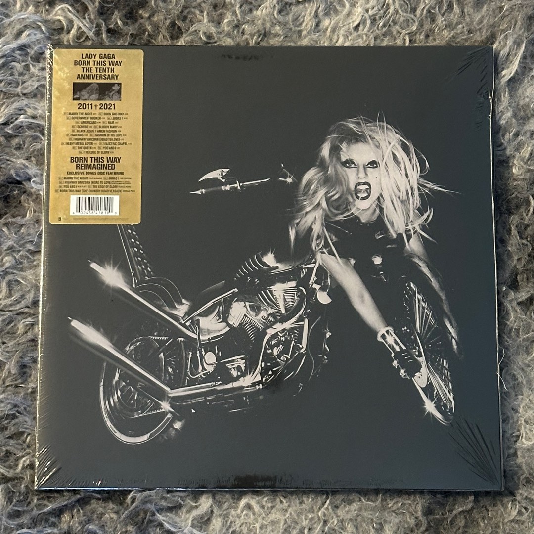 (LP) Lady Gaga - Born This Way ( The 10th Anniversary Edition Vinyl ...