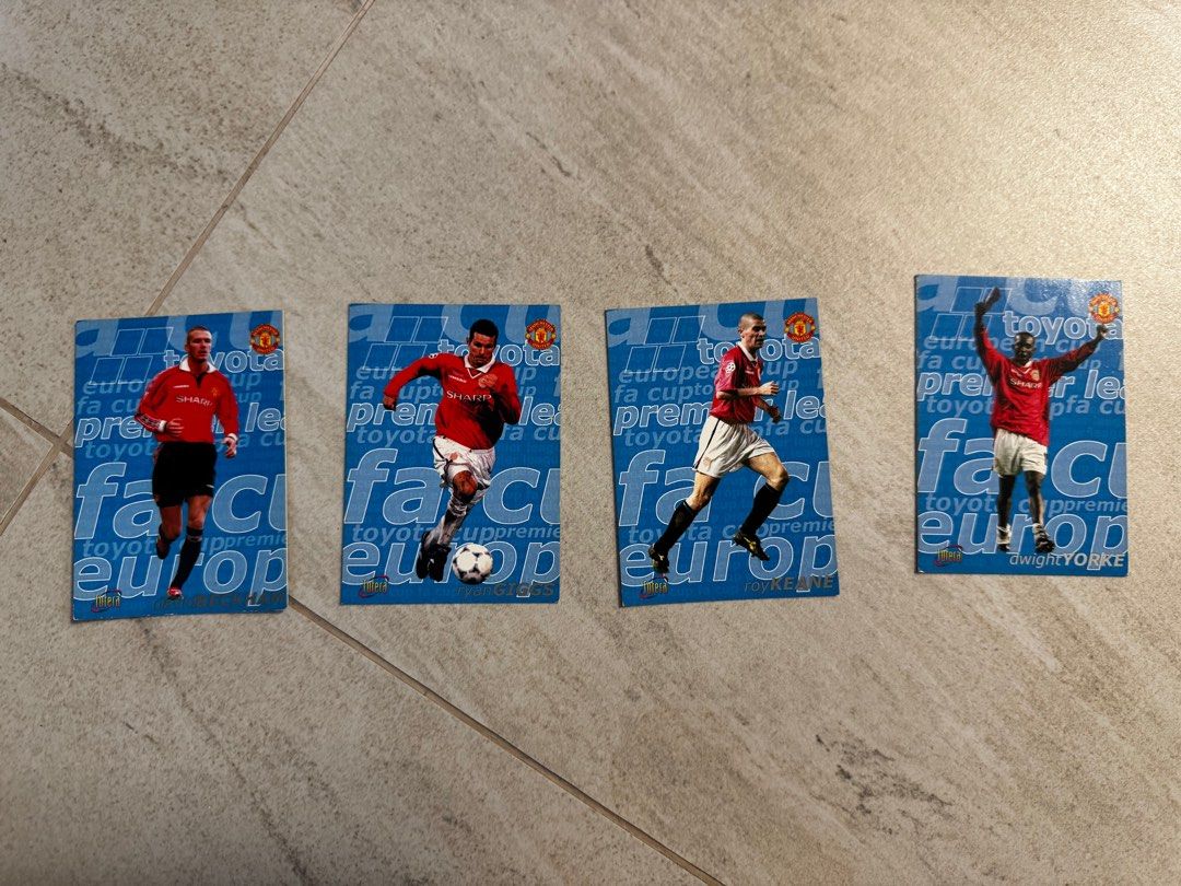 Manchester United Futera Champions Trading Cards, Hobbies & Toys, Toys ...