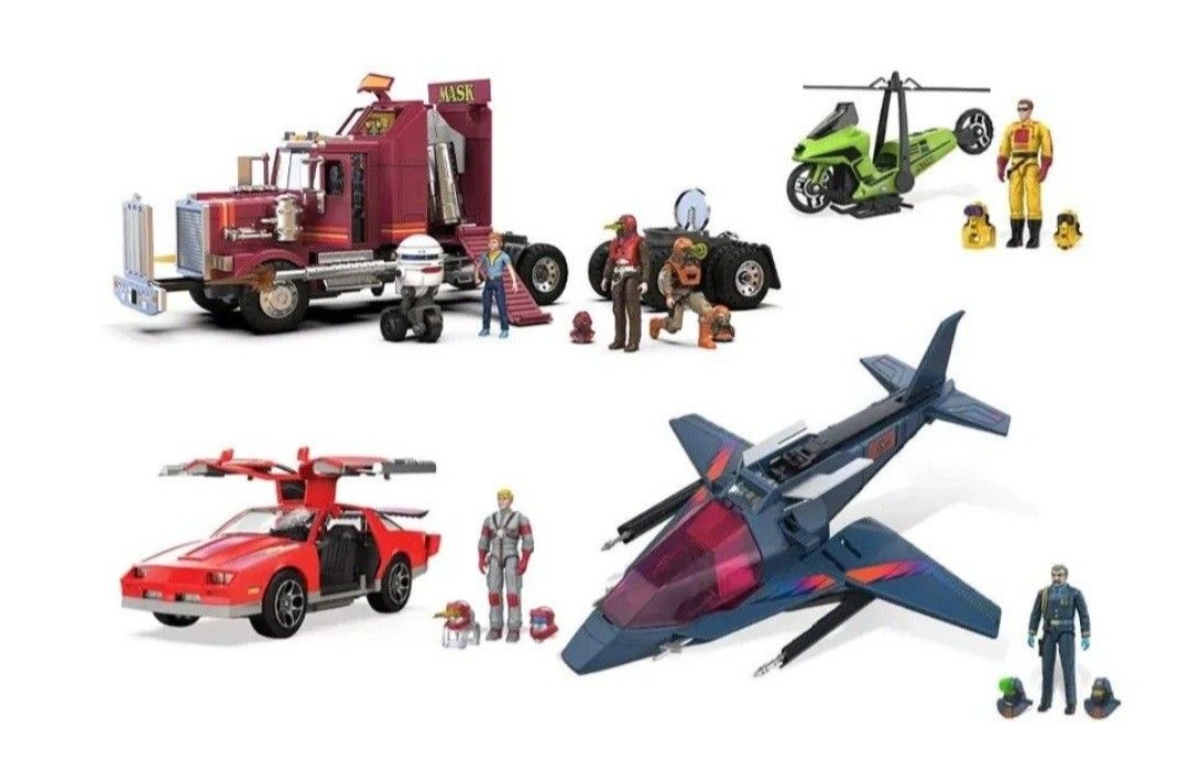 M.A.S.K. 2025 幻變奇兵 復刻 Wave 1 現貨, 興趣及遊戲, 玩具 & 遊戲類 - Carousell