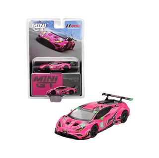 1/64 Mini Gt Lamborghini Huracan GT3 EVO2 #63 IMSA 2023 Daytona 24 Hrs ...