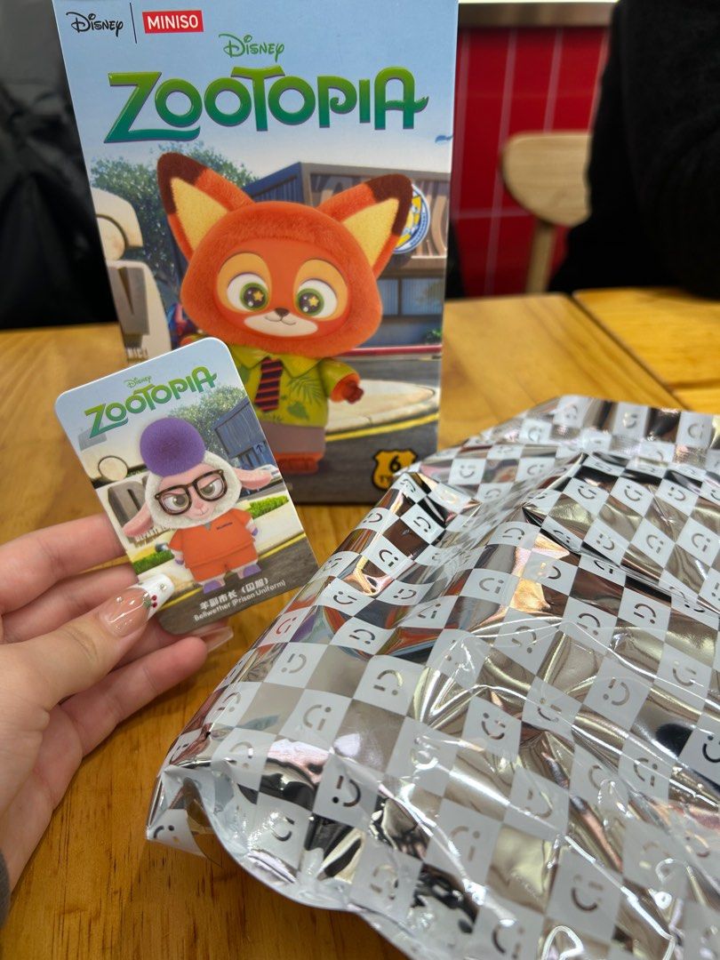 MINISO Disney Zootopia Blind Box Figure, Hobbies & Toys, Toys & Games ...
