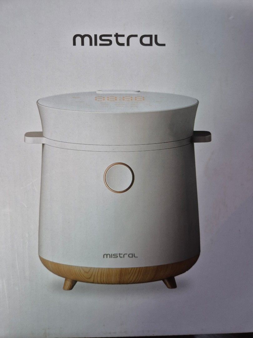 Mistral Digital Rice Cooker MRC16C 0.5-litre, TV & Home Appliances ...