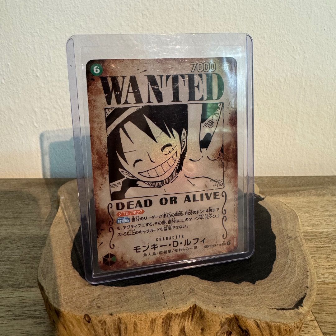 monkey.d.luffy : Wanted SEC-SPC [OP13-118](Booster Pack "CARRYING ON ...