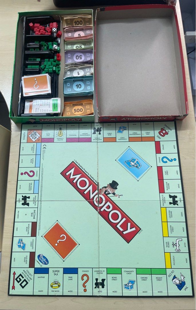 Monopoly Board Game - Complete Set, Hobbies & Toys, Toys & Games on ...