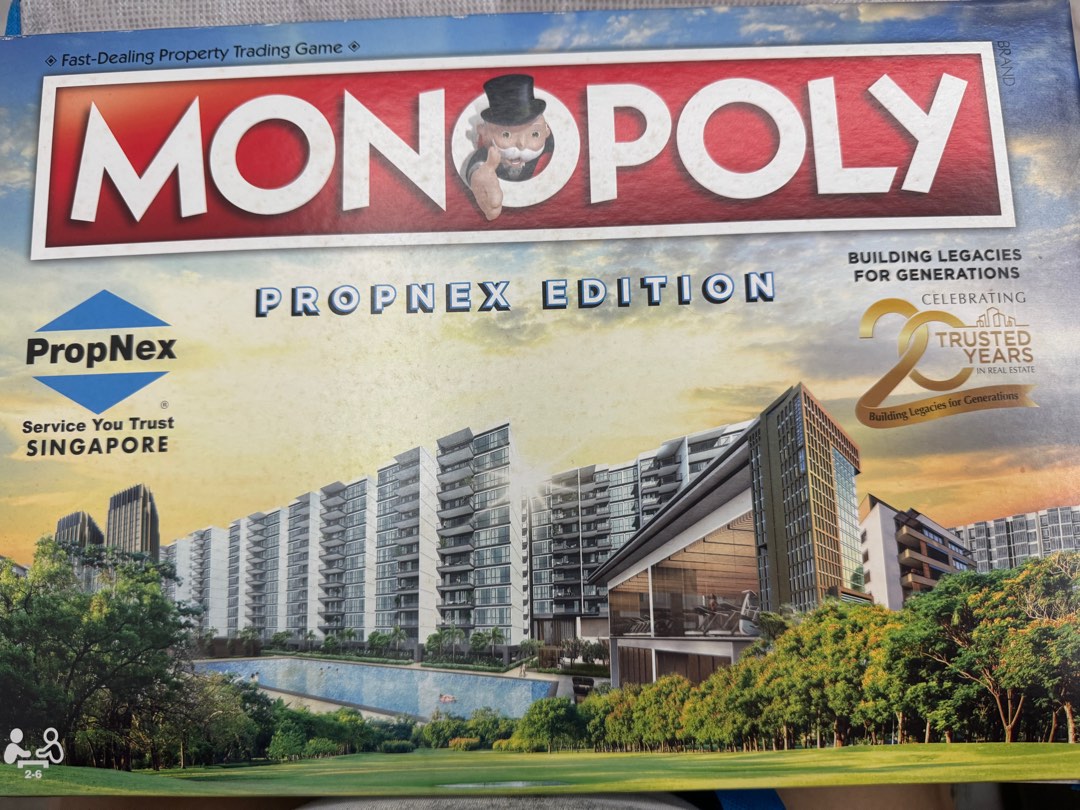 Monopoly PropNex Edition Board Game, Hobbies & Toys, Toys & Games on ...