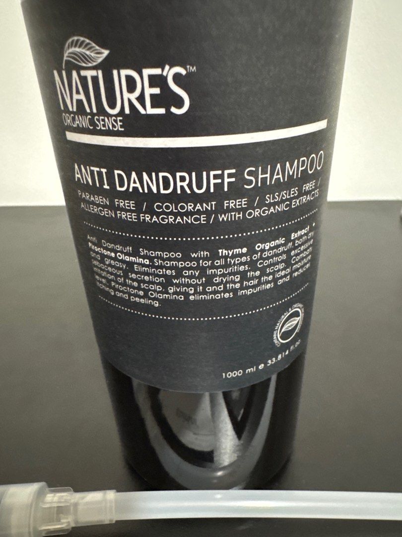 Nature's Anti Dandruff Shampoo 1000ml + Samples, Beauty & Personal Care ...