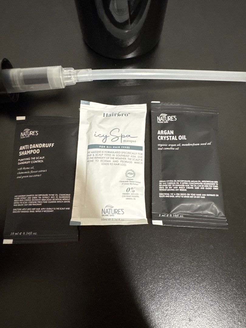 Nature's Anti Dandruff Shampoo 1000ml + Samples, Beauty & Personal Care ...