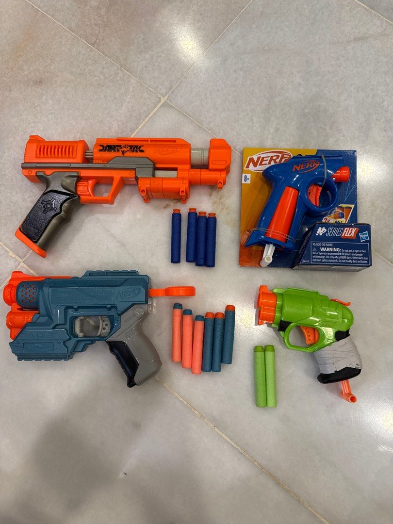 Nerf Gun Collection, Hobbies & Toys, Toys & Games on Carousell