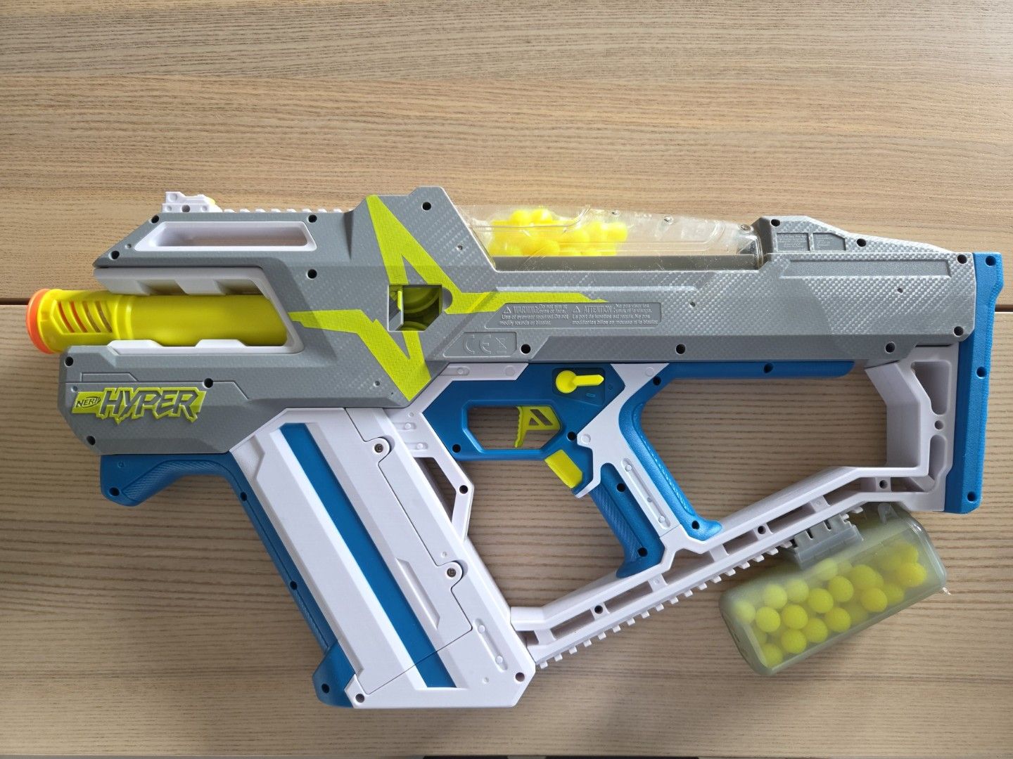 Nerf Hyper Mach-100 Blaster - Like New, Hobbies & Toys, Toys & Games on ...
