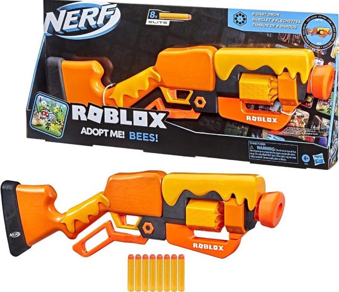 Nerf Roblox Adopt Me! Bees Blaster, Hobbies & Toys, Toys & Games on ...