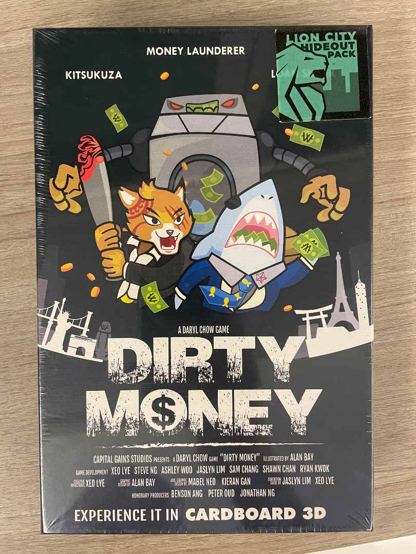 [NEW] Dirty Money Board Game, by local game designers (Capital Gains ...
