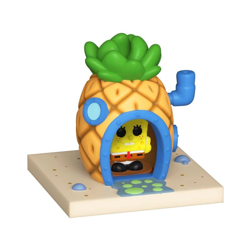 [Nickelodeon x Bitty POP Towns] Funko Spongebob and Pineapple House ...