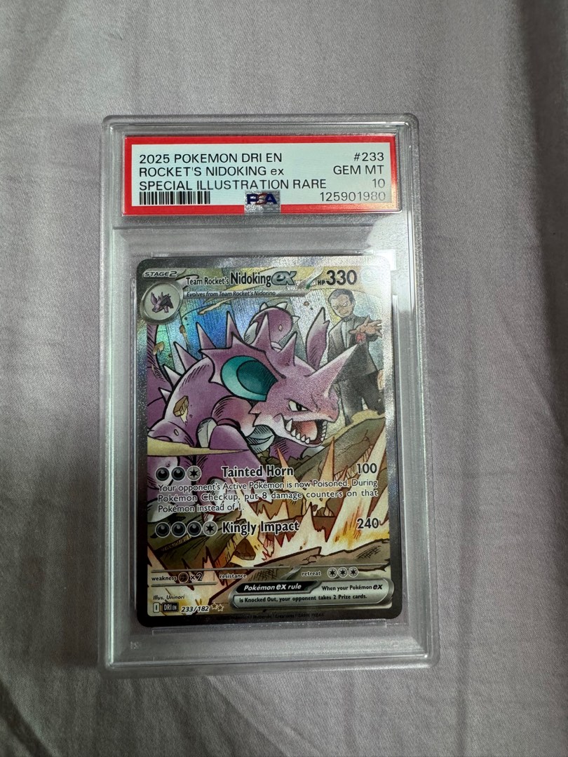 nidoking ex, Hobbies & Toys, Toys & Games on Carousell