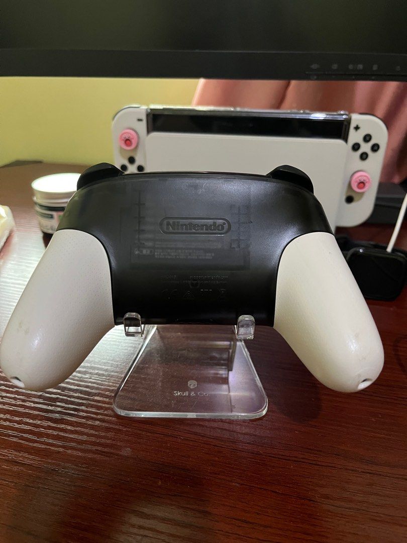 Nintendo Switch Pro Controller (Super Smash Bros edition), Video Gaming ...