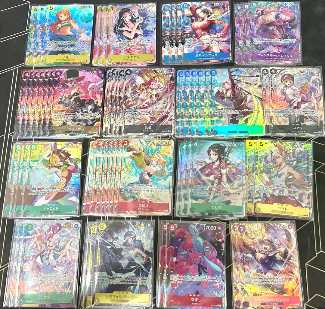 One Piece Card Game - EB03 Heroines Edition PSR, PSEC, SEC AA cards ...
