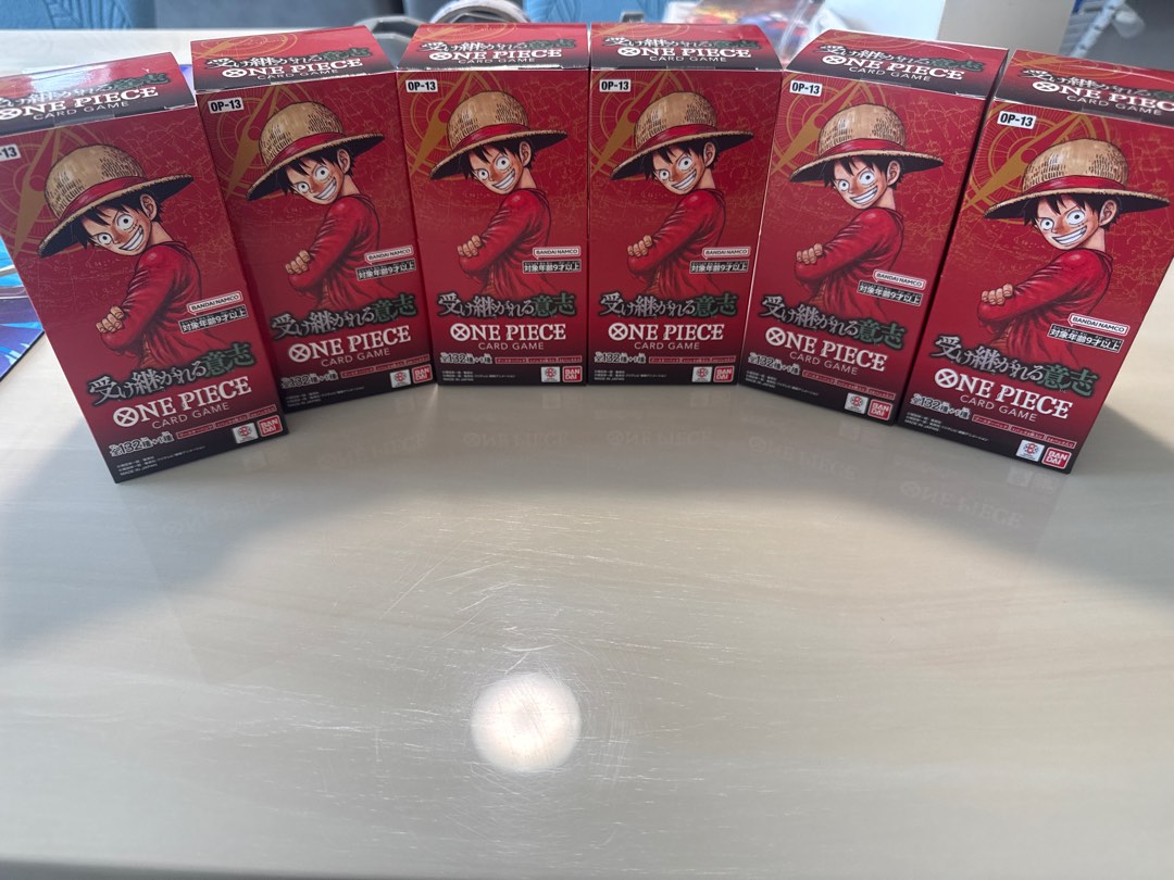 One Piece Card Game - OP-13 Booster Box, Hobbies & Toys, Toys & Games ...