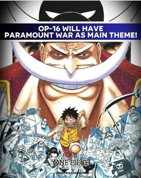 One Piece Card Game OP-16 Japan Pre-Order, Hobbies & Toys, Toys & Games ...