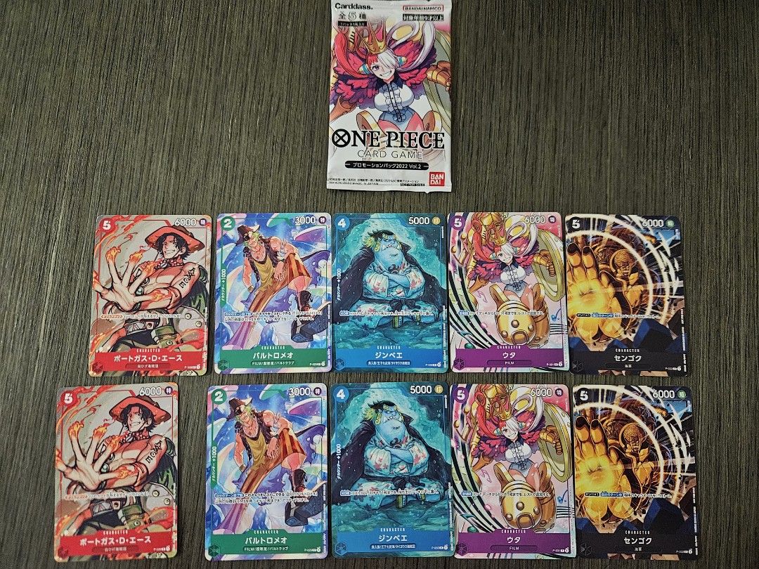 One Piece Card Game Promotion Pack 2022 Vol. 2, Hobbies & Toys, Toys ...