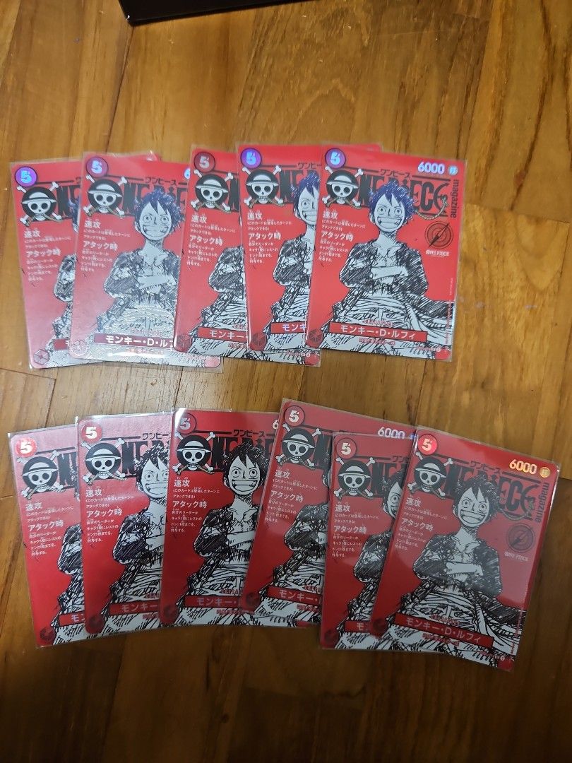 One Piece Magazine Promo Card - Luffy ST21-014, Hobbies & Toys, Toys ...