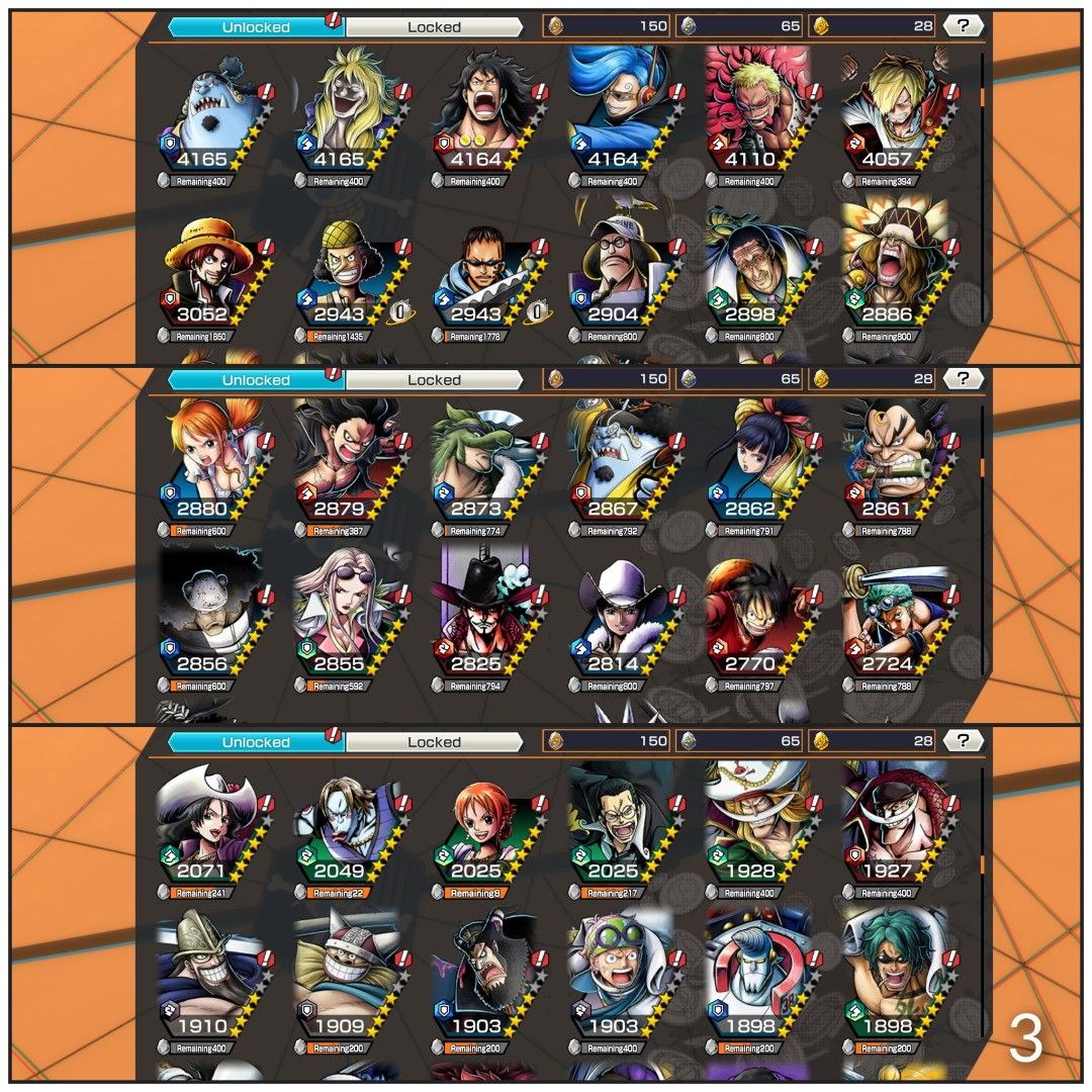 OPBR Acc | 5 Extreme | Law Max, Kaido Hybrid, Yamato, Linlin & Oden ...