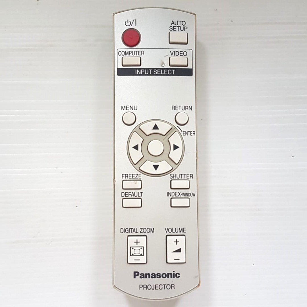 Original Panasonic Projector Remote Controller, Rare Gadget, Vintage ...